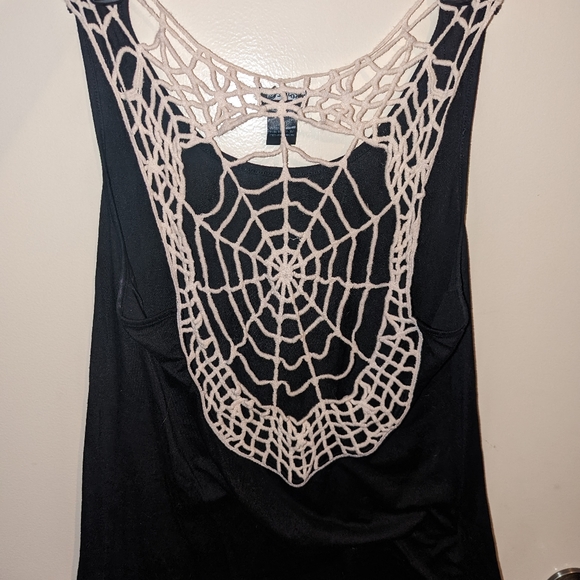 Teenage Runaway | Tops | Spider Web Tank Top | Poshmark